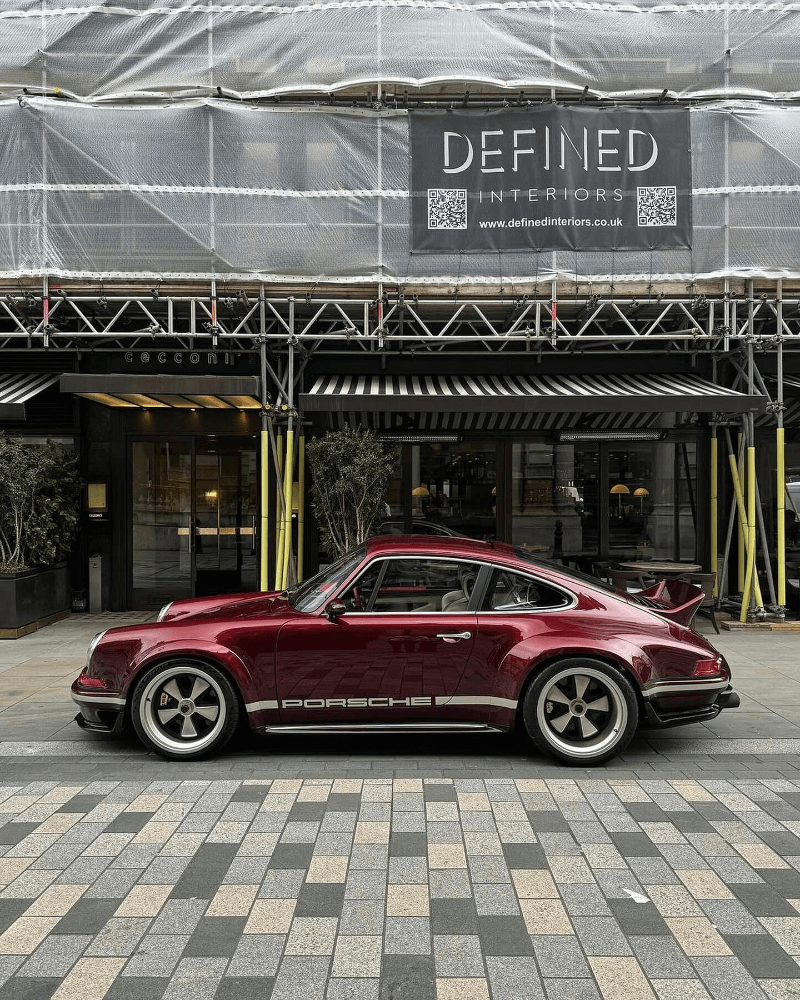 Rare Cherry Red Metallic Singer Porsche DLS
