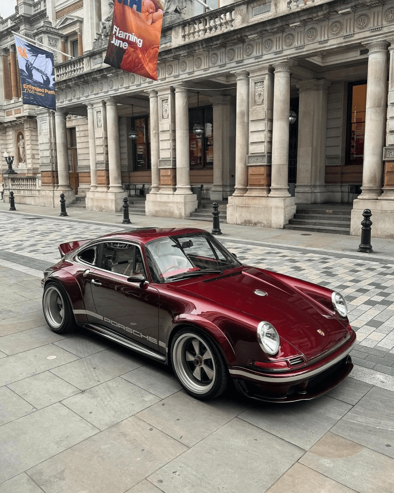 Rare Cherry Red Metallic Singer Porsche DLS