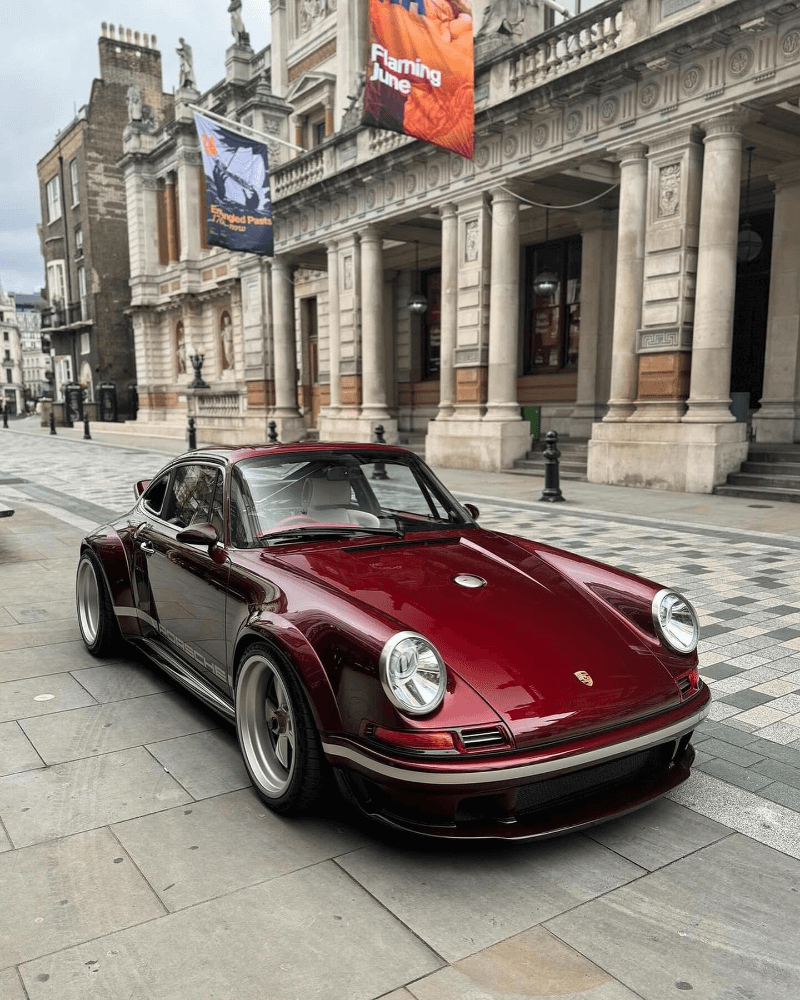 Rare Cherry Red Metallic Singer Porsche DLS