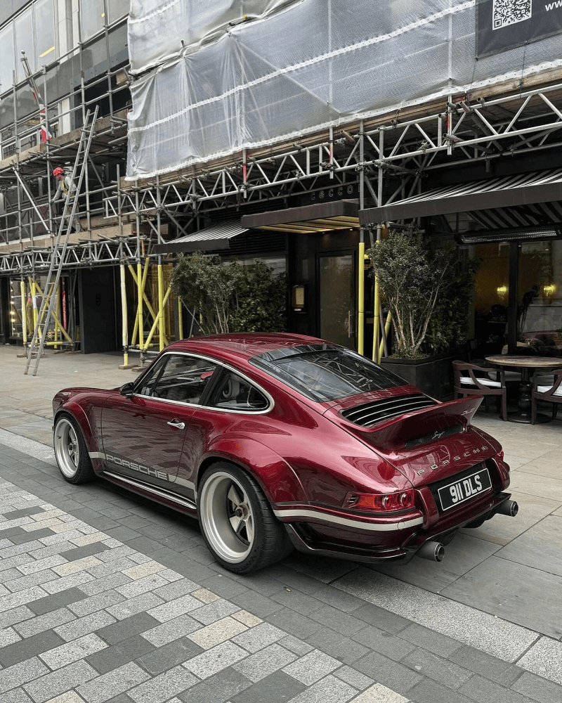 Rare Cherry Red Metallic Singer Porsche DLS